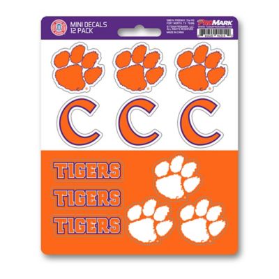 Fanmats Clemson Tigers Mini Decals, 12 pc. at Tractor Supply Co
