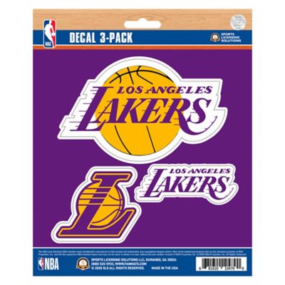 Fanmats Los Angeles Lakers Decals, 3-Pack at Tractor Supply Co