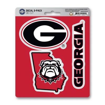 Fanmats Georgia Bulldogs Decals, 3-Pack at Tractor Supply Co