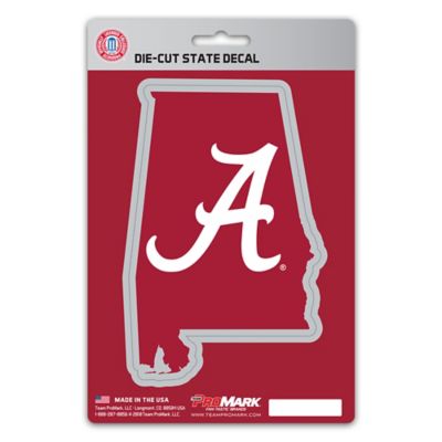 Fanmats Alabama Crimson Tide State Shaped Decal at Tractor Supply Co.