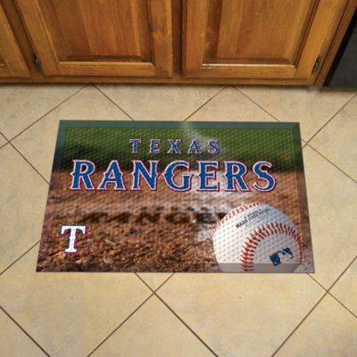 Fanmats Texas Rangers Rubber Scraper Mat, 19 in. x 30 in. at Tractor ...