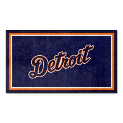 Fanmats Detroit Tigers Script Logo Nylon Rug, 3 ft. x 5 ft. at Tractor ...