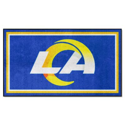 Fanmats Los Angeles Rams Primary Logo Nylon Rug, 3 ft. x 5 ft. at ...