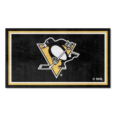 Fanmats Pittsburgh Penguins Rug, 3 ft. x 5 ft., 19915 at Tractor Supply Co.