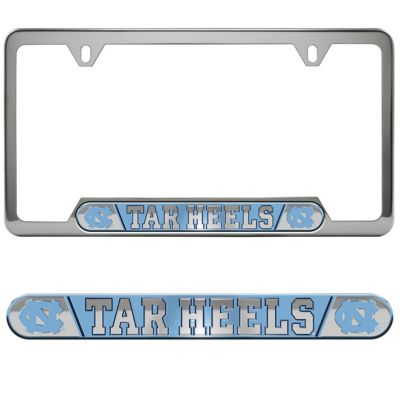 Fanmats North Carolina Tar Heels Embossed License Plate Frame at ...