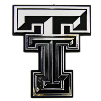 Fanmats Texas Tech Red Raiders Molded Chrome Emblem at Tractor Supply Co