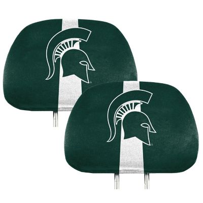 Fanmats Michigan State Spartans Printed Headrest Covers, 2-Pack at ...