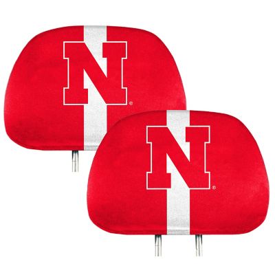 Fanmats Nebraska Cornhuskers Printed Headrest Covers, 2-Pack at Tractor ...
