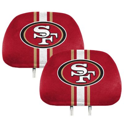 Fanmats San Francisco 49ers Printed Headrest Covers, 2-Pack at Tractor ...