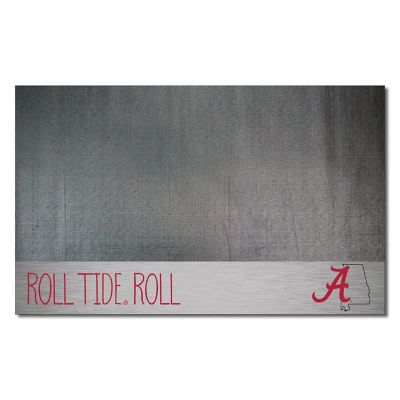 Fanmats Alabama Crimson Tide Southern Style Football Shaped Nylon Mat ...