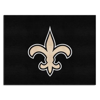 Fanmats New Orleans Saints All-Star Nylon Mat, 33.75 in. x 42.5 in. at ...