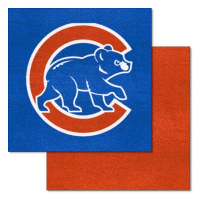 Fanmats Chicago Cubs Team Carpet Tiles, 29147 at Tractor Supply Co