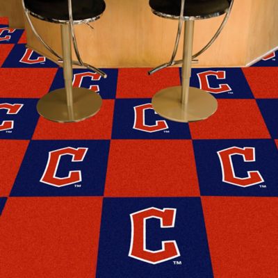 Fanmats Cleveland Guardians Team Carpet Tiles at Tractor Supply Co.