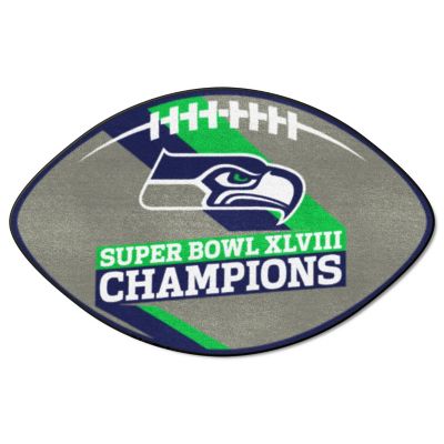 Fanmats Seattle Seahawks Football Shaped Mat, 16211 at Tractor Supply Co.