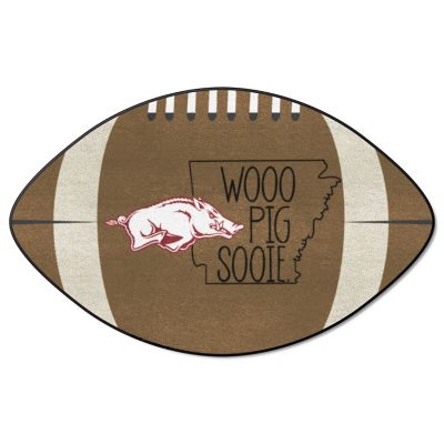 Fanmats Arkansas Razorbacks/Texas Longhorns House Divided Nylon Mat at ...