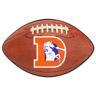 Fanmats Denver Broncos Football Shaped Mat, 19686 at Tractor Supply Co.
