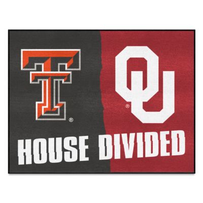 Fanmats Arkansas Razorbacks/Texas Longhorns House Divided Nylon Mat at ...