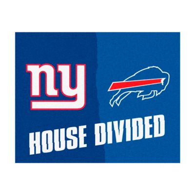 Fanmats New York Giants/Buffalo Bills House Divided Nylon Mat at ...