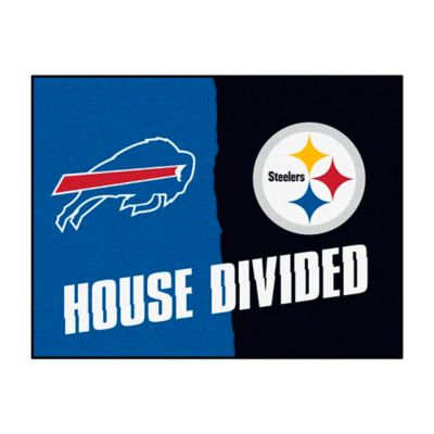 Fanmats Arkansas Razorbacks/Texas Longhorns House Divided Nylon Mat at ...