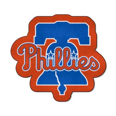 Fanmats Philadelphia Phillies Liberty Bell Logo Mascot Nylon Mat at ...