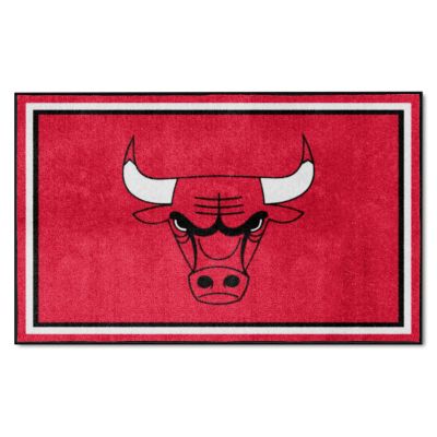 Fanmats Chicago Bulls Nylon Rug, 4 ft. x 6 ft. at Tractor Supply Co