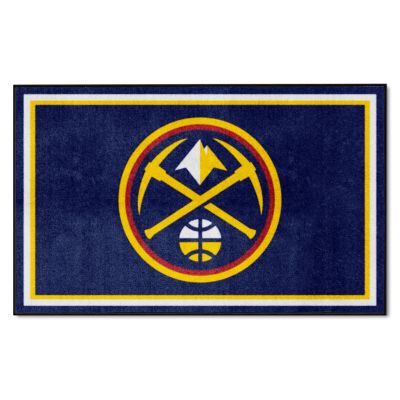Fanmats Denver Nuggets Nylon Rug, 4 ft. x 6 ft. at Tractor Supply Co