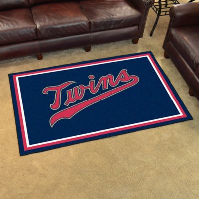 Fanmats Minnesota Twins Script Logo Nylon Rug, 4 ft. x 6 ft. at Tractor ...