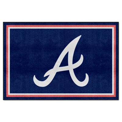 Fanmats Atlanta Braves Nylon Rug, 5 ft. x 8 ft. at Tractor Supply Co