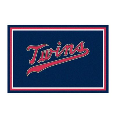 Fanmats Minnesota Twins Script Logo Nylon Rug, 4 ft. x 6 ft. at Tractor ...