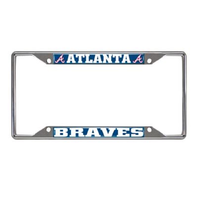 Fanmats Atlanta Braves License Plate Frame at Tractor Supply Co