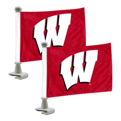 Fanmats Wisconsin Badgers Ambassador Flags, 2-Pack at Tractor Supply Co.