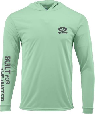 Flying Fisherman Built for Water Long-Sleeve Performance Hoodie, XL ...
