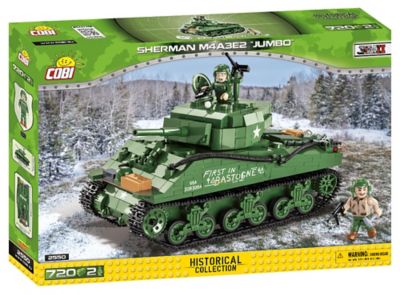 Cobi Historical Collection Sherman M4A3E2 "Jumbo" Tank, COBI-2550 at ...