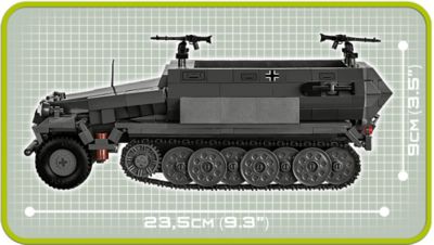 Cobi Historical Collection Sd.Kfz.251/1 Ausf.A Vehicle, COBI-2552 at ...
