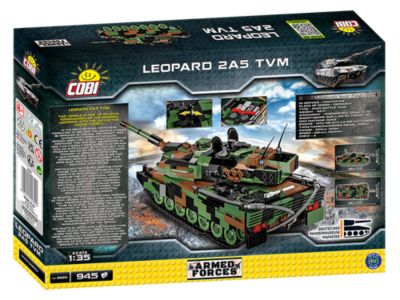 Cobi Armed Forces Leopard 2A5 Tvm German Prototype Tank, COBI-2620 at ...