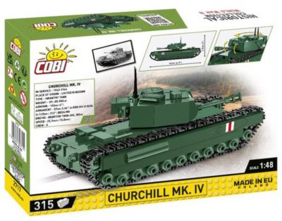 Cobi Historical Collection World War II Churchhill Mk. Iv Tank, COBI ...