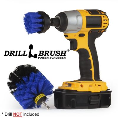Drillbrush Hull Cleaner Brush Kit, Pond Scum, Oily Residue, Weeds ...
