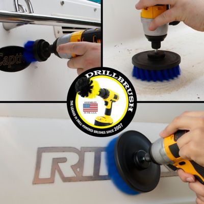 Drillbrush Yacht, Raft, Boat, Fiberglass, Hull Cleaner, Pond Scum, Oil ...
