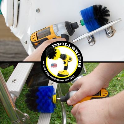 Drillbrush Boat Accessories, Kayak, Canoe, Hull Cleaner, Barnacles ...