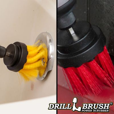 Drillbrush Grout Cleaner, Bird Bath, Gnome, Scrubber, Bathroom ...