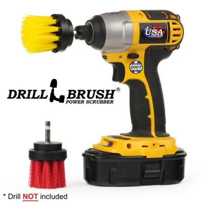 Drillbrush Grout Cleaner, Bird Bath, Gnome, Scrubber, Bathroom ...