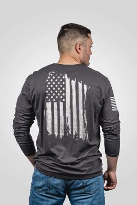 Nine Line Apparel America Long Sleeve Shirt, L,Heavy Metal at Tractor ...