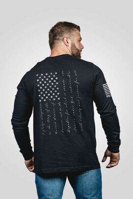 Nine Line Apparel Pledge Long Sleeve Shirt, 2XL,Black at Tractor Supply Co