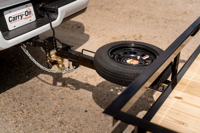 Carry-On Trailer 5 ft. x 8 ft. Wood Floor Utility Trailer, 1,600 lb ...