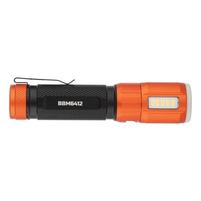 Blackfire Rechargeable Weatherproof 2-Color 1000 Lumen Flashlight ...