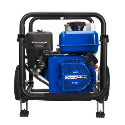 DuroMax 212cc 3 in. Dual Fuel Semi-Trash Water Pump, 264 GPM, XP650WX ...