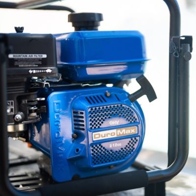 DuroMax 212cc 2 in. Dual Fuel Semi-Trash Water Pump, 158 GPM, XP652WX ...