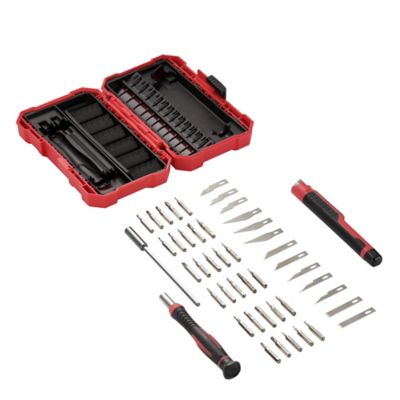 JobSmart Hobby Knife and Precision Screwdriver Set, 46 pc. at Tractor ...
