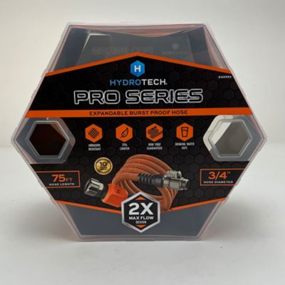 HydroTech 3/4 in. x 75 ft. Pro Expandable Max-Flow Burstproof Garden Hose at Tractor Supply Co.