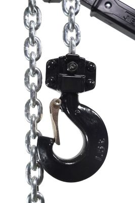 JET JLA Series 1-1/2 Ton Lightweight Aluminum Lever Hoist & Shipyard ...